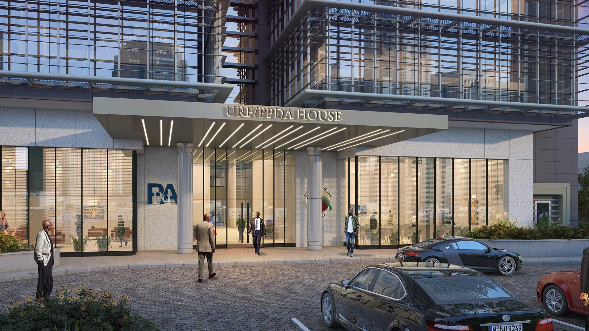 Joint Head Office Building for Uganda Road Fund & PPDA Headquarters ...